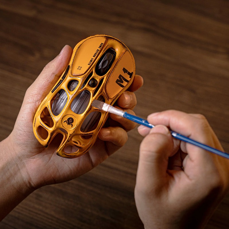 Chuột GravaStar Mercury M1 Pro (Battle Worn Yellow) - Mac Center