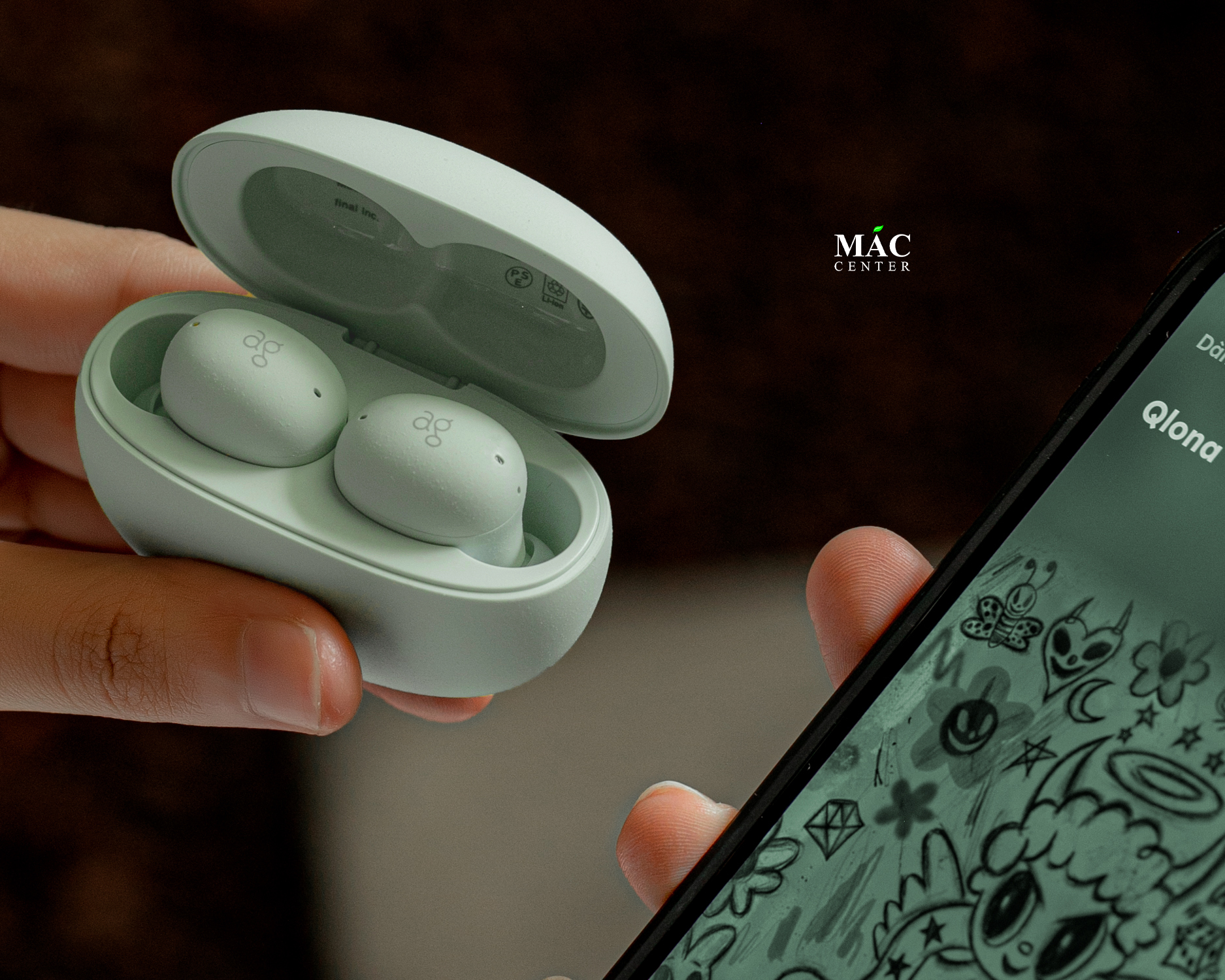 Tai nghe Ag Uzura (Cream) - Mac Center